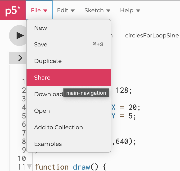 How to embed p5.js sketch in your blog post - Decoding Nature