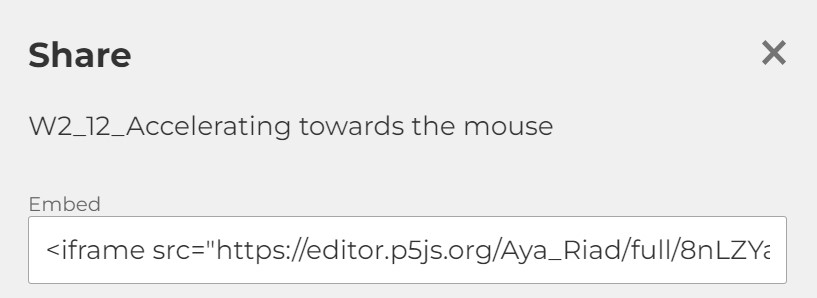 How to embed p5.js sketch in your blog post - Decoding Nature